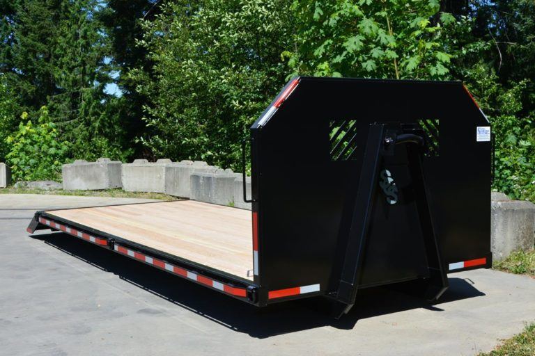 Flat Deck Roll Off Container | SCS Manufacturing Inc.