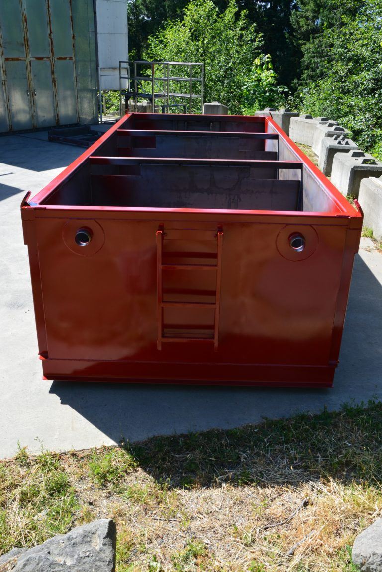 Sediment Control Roll Off Container | SCS Manufacturing Inc.