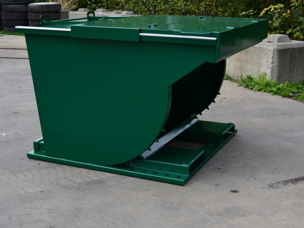 Self Dumping Hopper | Steel Container Systems Inc.