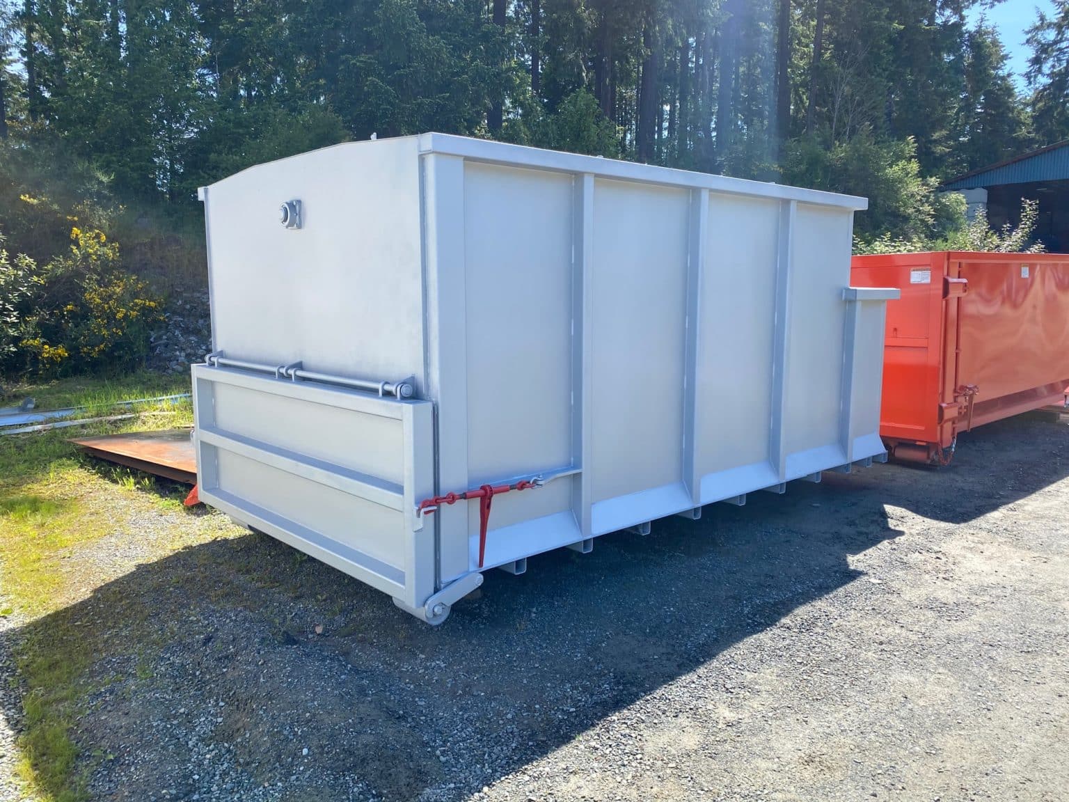 Waste Energy Plant Ash Bin - SCS Manufacturing Inc.