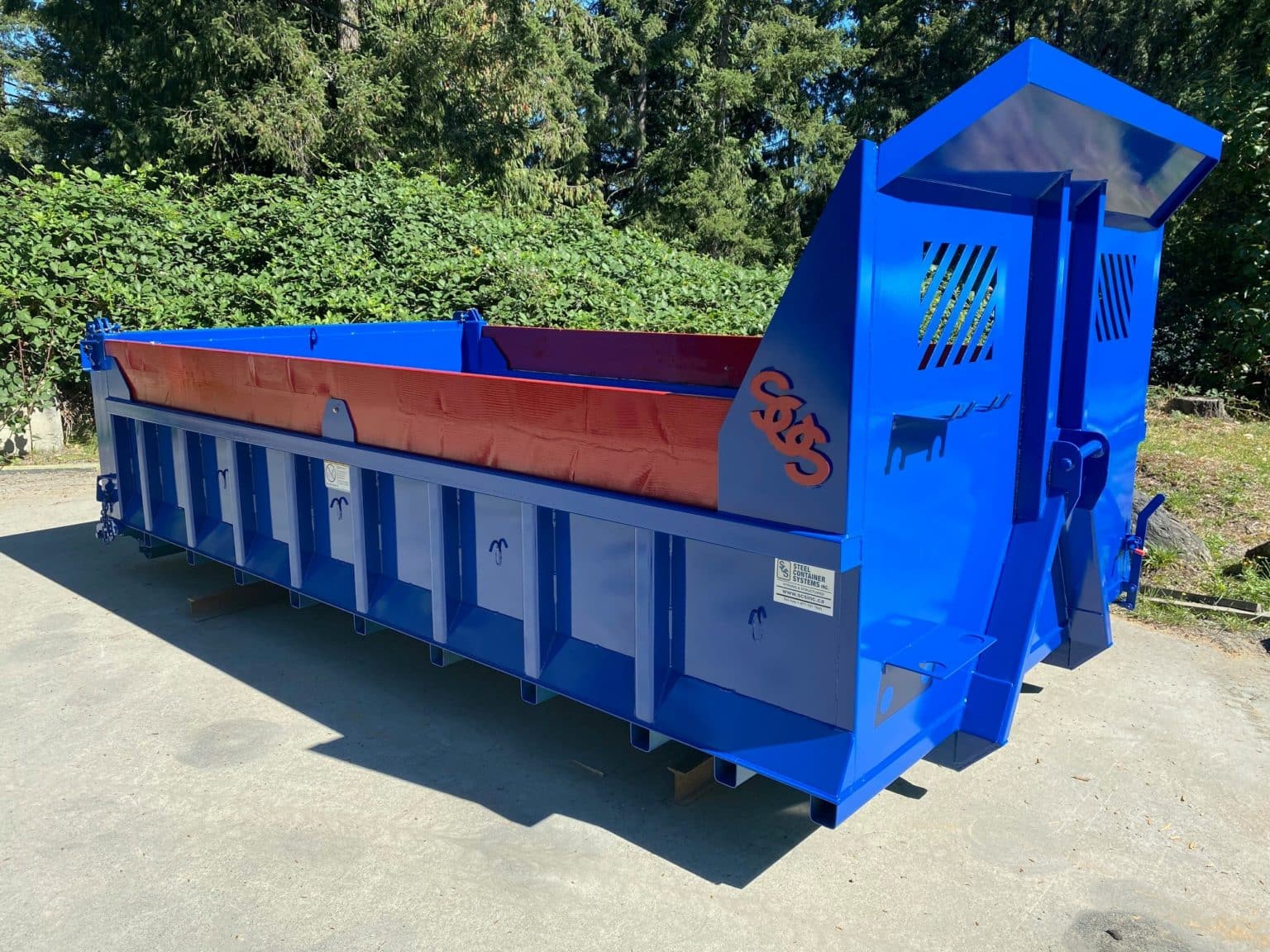 Mini Rock Box Roll Off Container - SCS Manufacturing Inc.